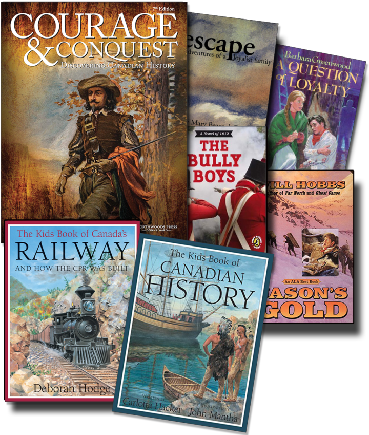 Canadian History Living Books Bundle – Northwoods Press