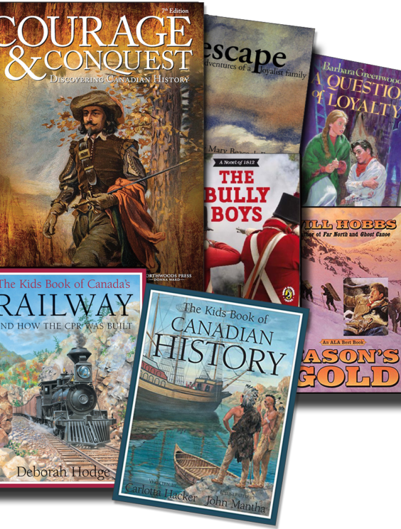 Canadian History Living Books Bundle – Northwoods Press