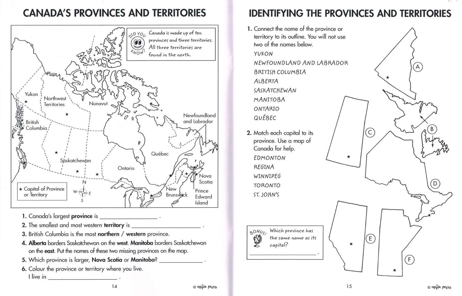 Canada Map Book 1 - Northwood Press