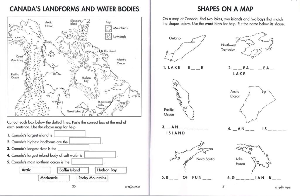 Canada Map Book 1 - Northwood Press