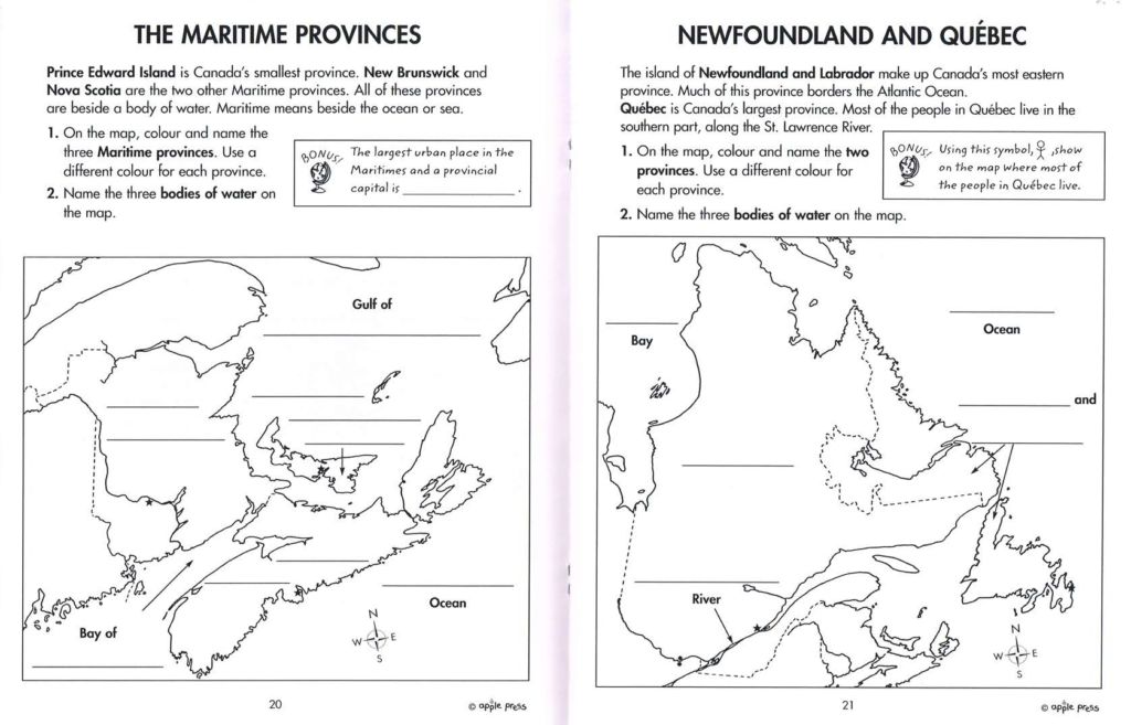 Canada Map Book 1 - Northwood Press