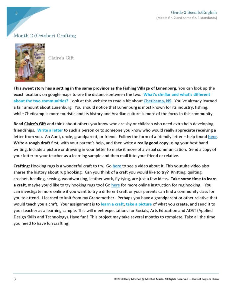 Grade 2: Regional and Global Communities Course (Mitchell Made ...