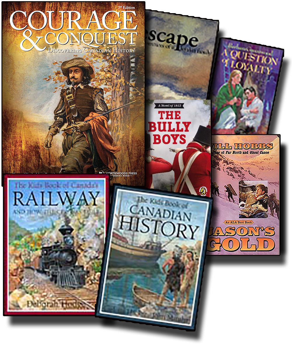Canadian History Living Books Bundle – Northwoods Press